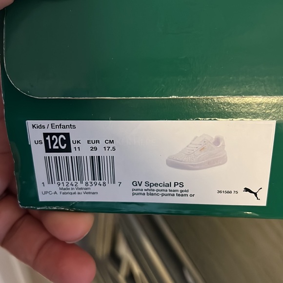 Puma | Shoes | Puma Sneakers Size 2c Nib | Poshmark